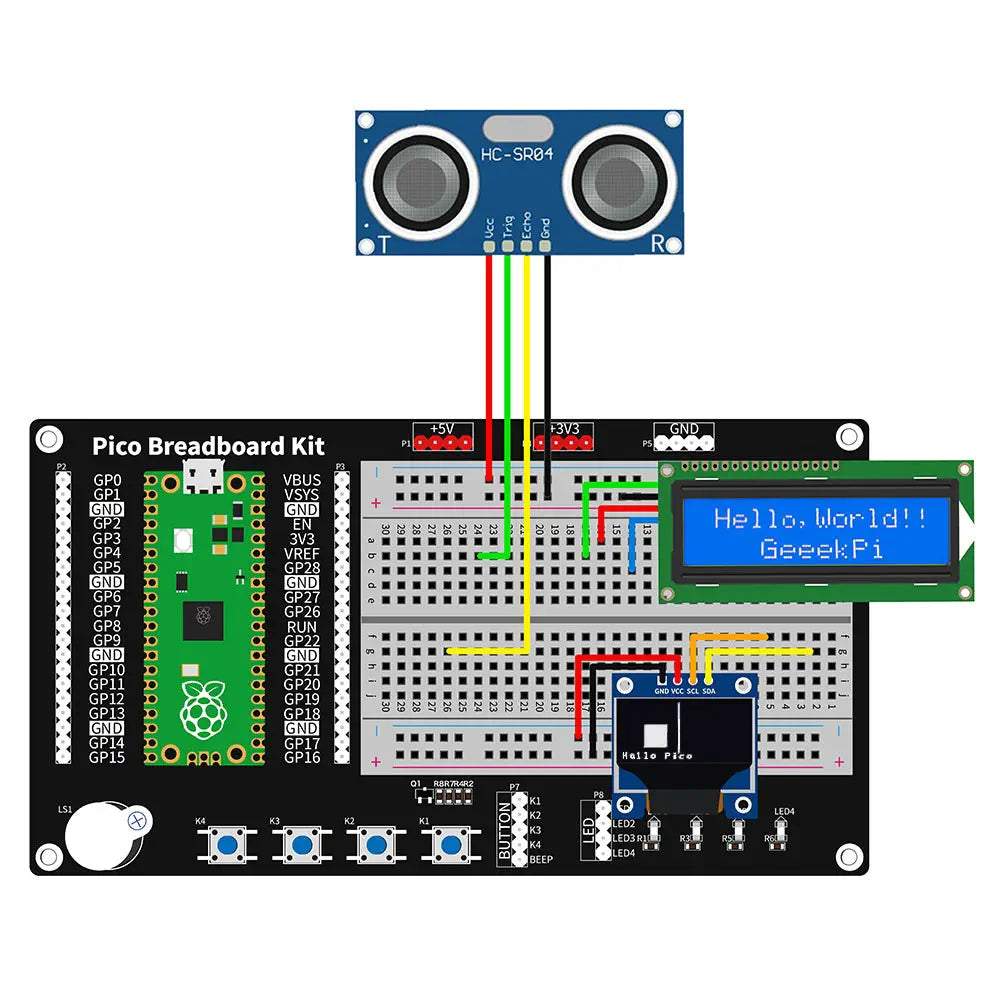 Raspberry Pi Pico MicroPython Sensor & Programming Kit - RobotShop