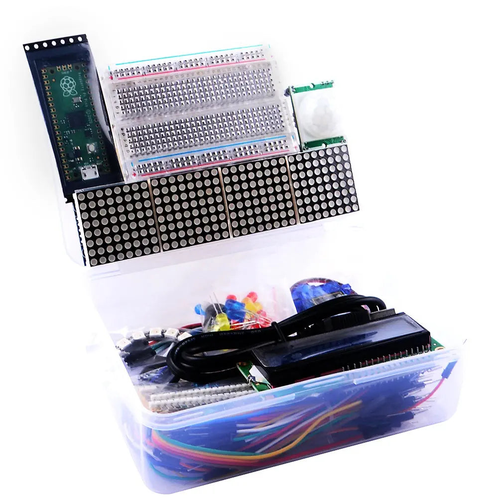 GEEEKPi Raspberry Pi Pico Kit de Démarrage (MicroPython) - RobotShop