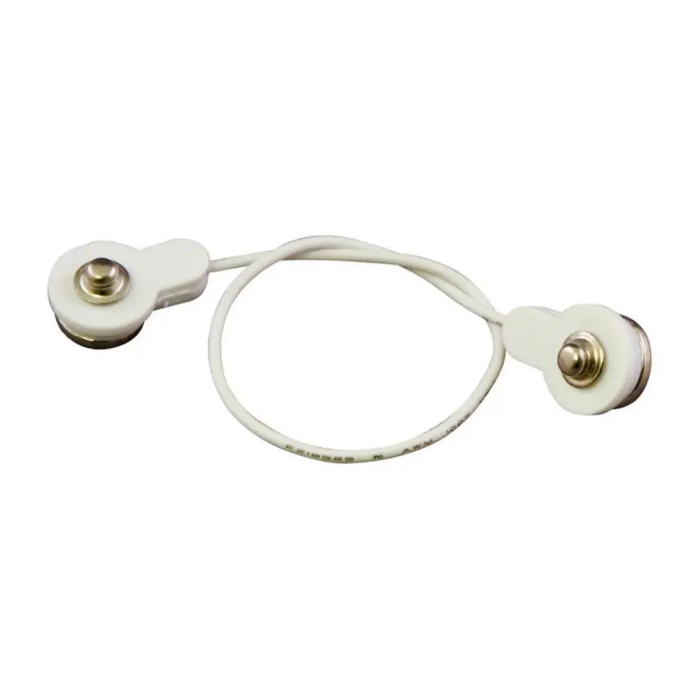 Replacement 8" Jumper Wire for Snap Circuits (White) - RobotShop