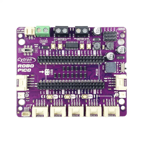 Robo Pico Simplifying Robotics For Raspberry Pi Pico Pico W Robo Pico Only Robotshop