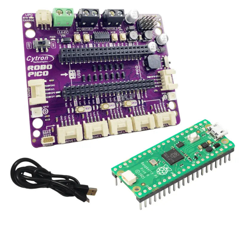 Robo Pico: Simplifying Robotics for RPi Pico/Pico W (Robo Pico,RPi Pico ...
