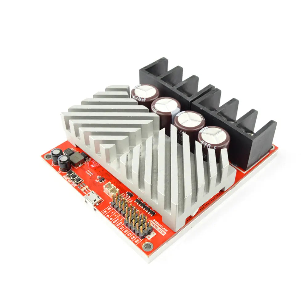 RoboClaw 2x60A, 6-34VDC Regenerative Motor Controller - RobotShop