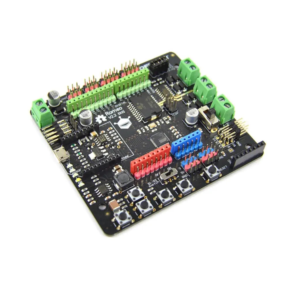 Romeo V2 All-in-one Microcontroller (ATMega32U4) - RobotShop