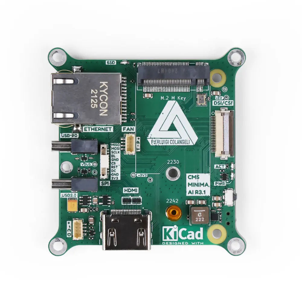SeeedStudio CM5 MINIMA – Compact Carrier Board for Raspberry Pi Compute ...