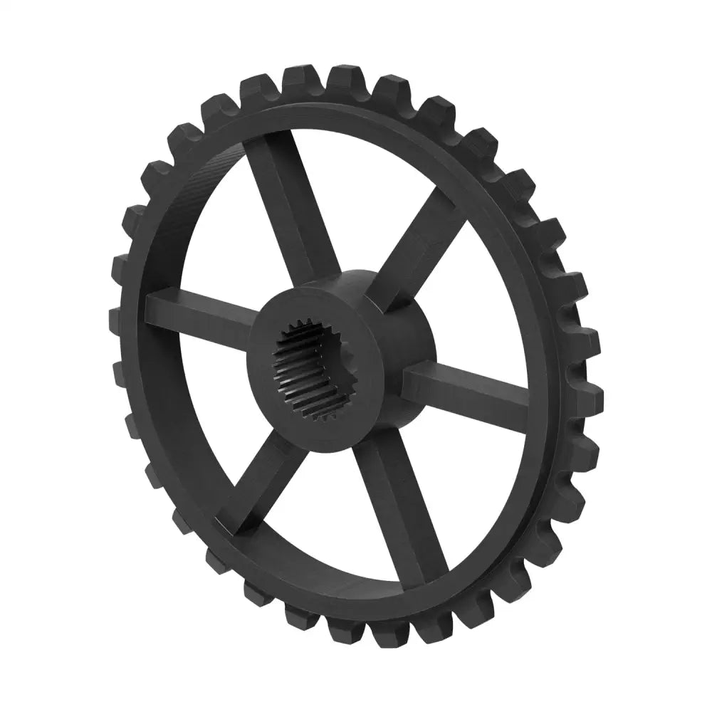 ServoCity 0.1227" Pitch, 32 Tooth Nylon Servo Sprocket W/ 25 Tooth ...