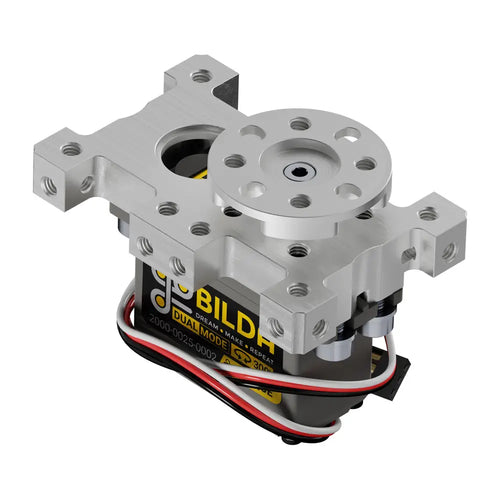 Servocity Compact Servoblock Standard Size H25t Spline Hub Shaft