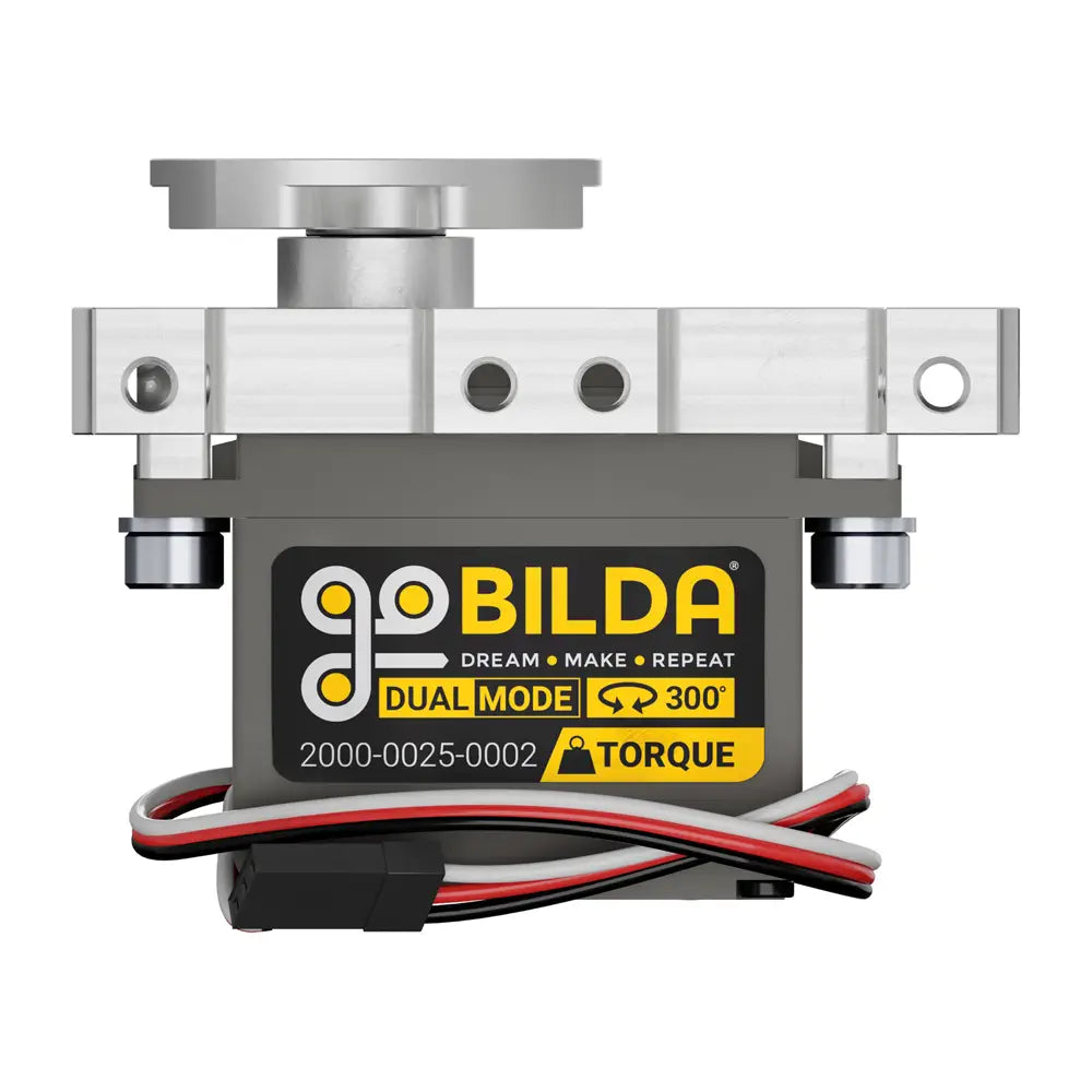 ServoCity Compact ServoBlock (Standard Size, H25T Spline, Hub-Shaft ...