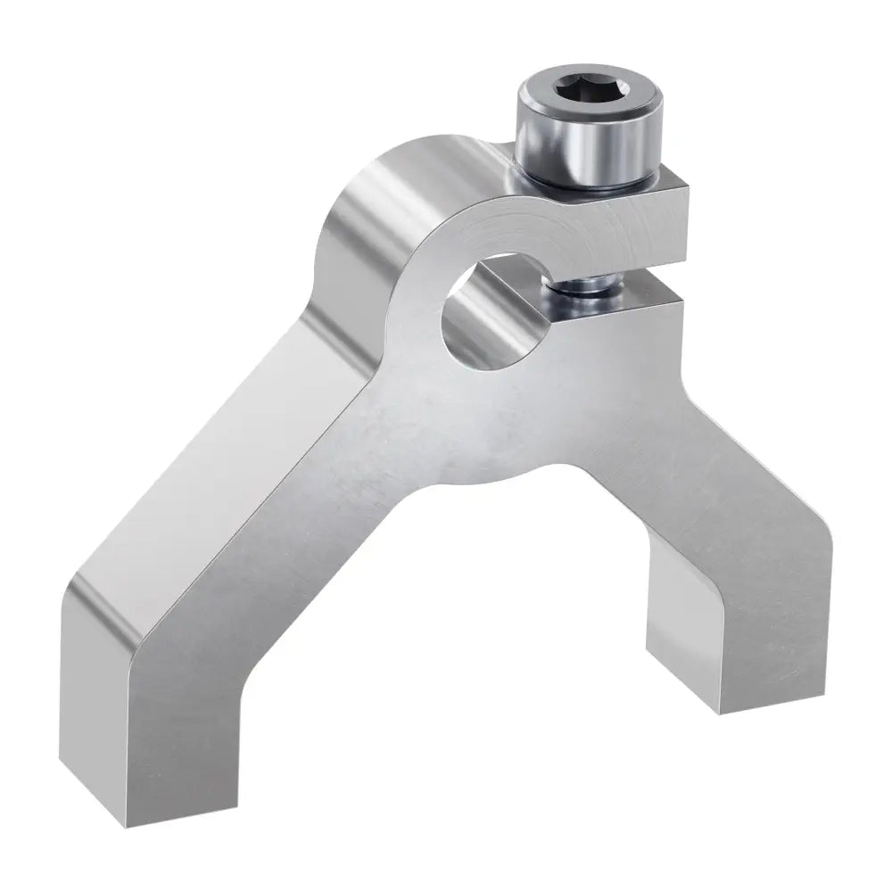 ServoCity 1400 Series 1-Side, 2-Post Clamping Mount (6mm Bore) - RobotShop