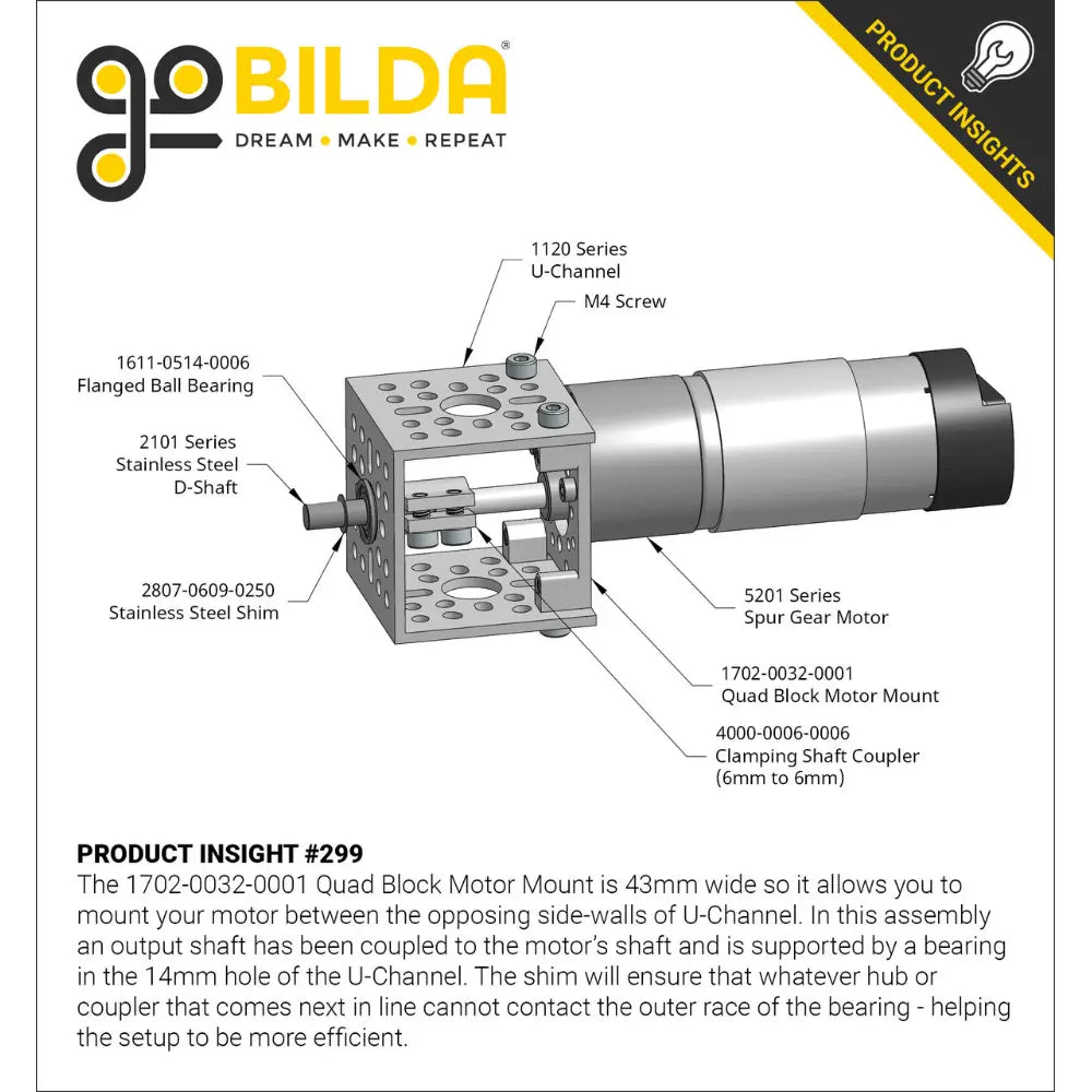 ServoCity 2807 Series Stainless Steel Shim (6mm ID x 9mm OD, 0.25mm ...