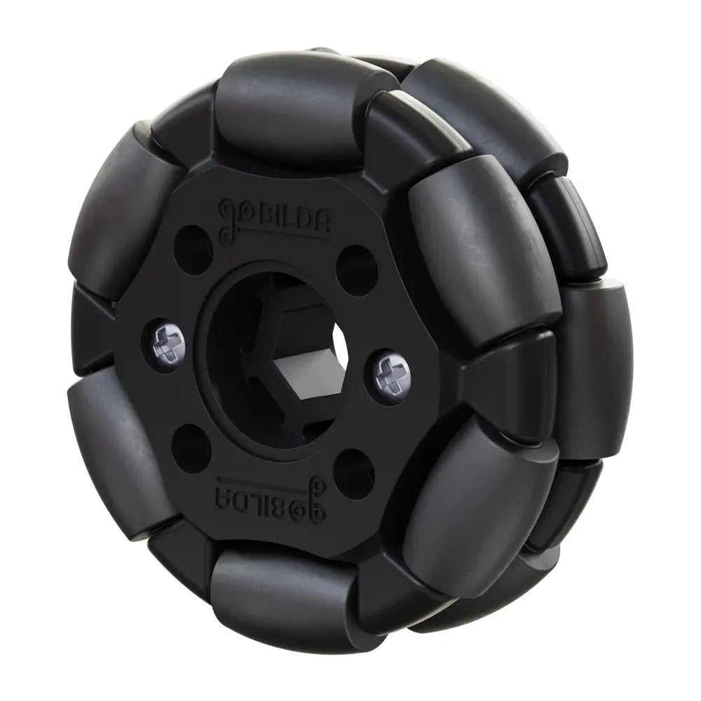 Servocity 48mm Omni Wheel 8mm Rex™ Bore 50a Durometer Robotshop