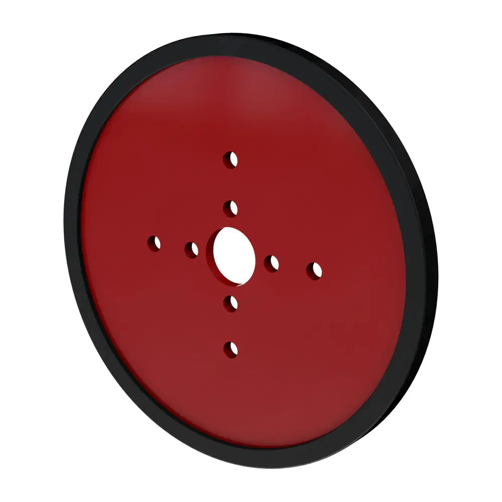 ServoCity 4" Acrylic Disc Wheel (Red) - 2 Pack - RobotShop