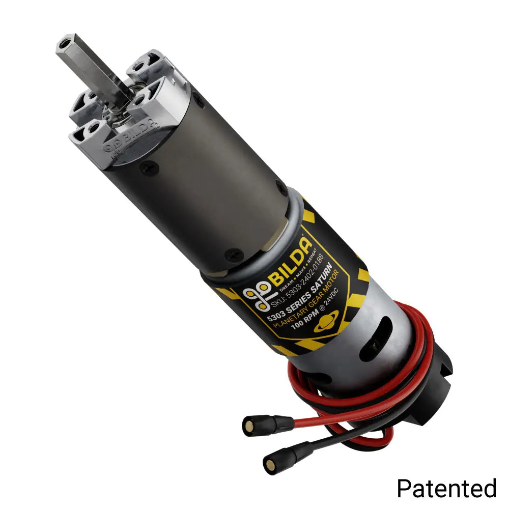 ServoCity 5303 Series Saturn Planetary Gear Motor w/ Encoder (188:1 ...