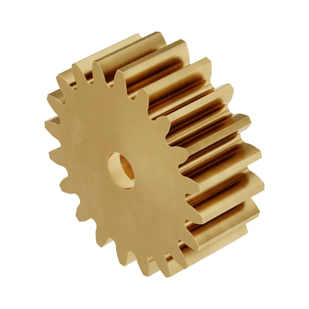 Servocity Brass 32p 20 Tooth D15t Spline Servo Gear Robotshop