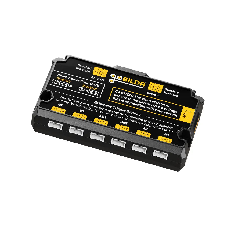 ServoCity Dual Servo Commander - RobotShop