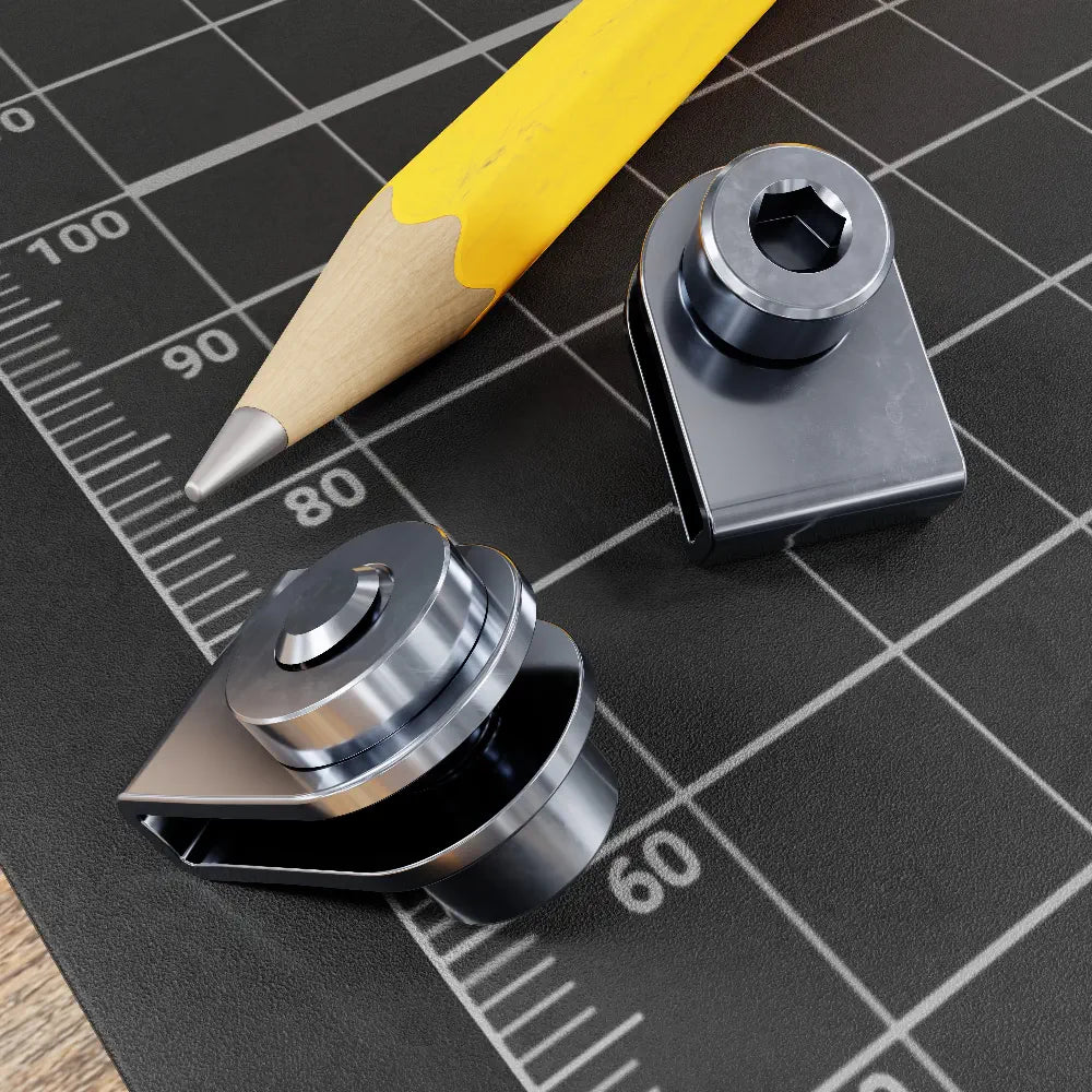 ServoCity Belt-Clamp for 2mm Pitch GT2 Timing Belt - 2 Pack - RobotShop