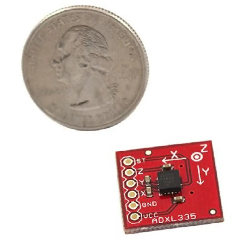 ±3g Triple Axis Accelerometer Breakout Board (ADXL335) - RobotShop