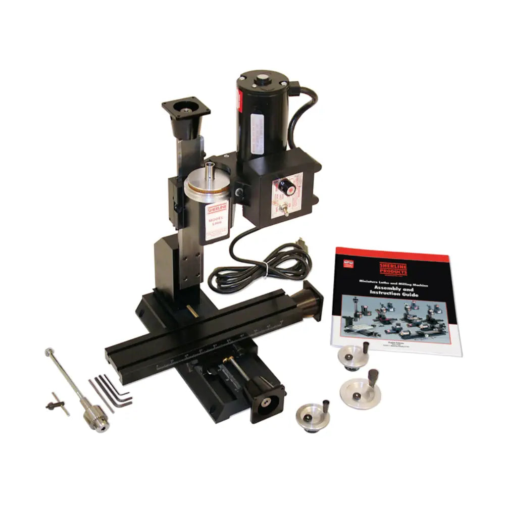 Fresadora De Mesa Deluxe 12 Pulg Cnc Ready Sherline Métrica Eu