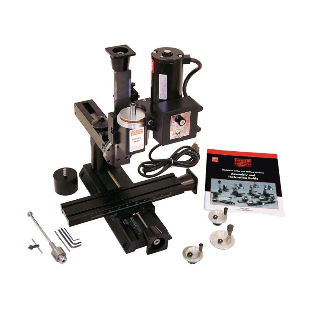 Fresadora De Banco 14 Pulg 8 Direcciones Cnc Ready Sherline Pulg Eu