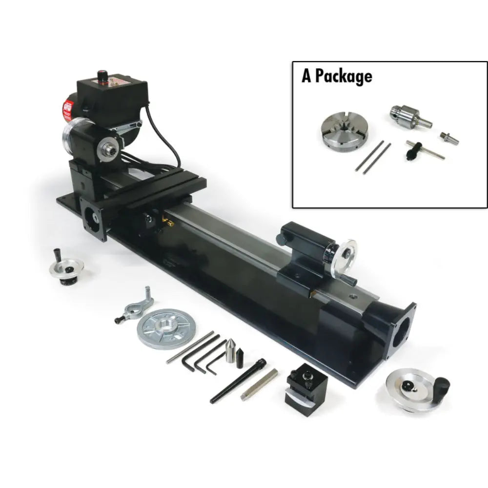 Sherline 17-Inch Benchtop Lathe Package A CNC Ready (Inch) (EU) - RobotShop