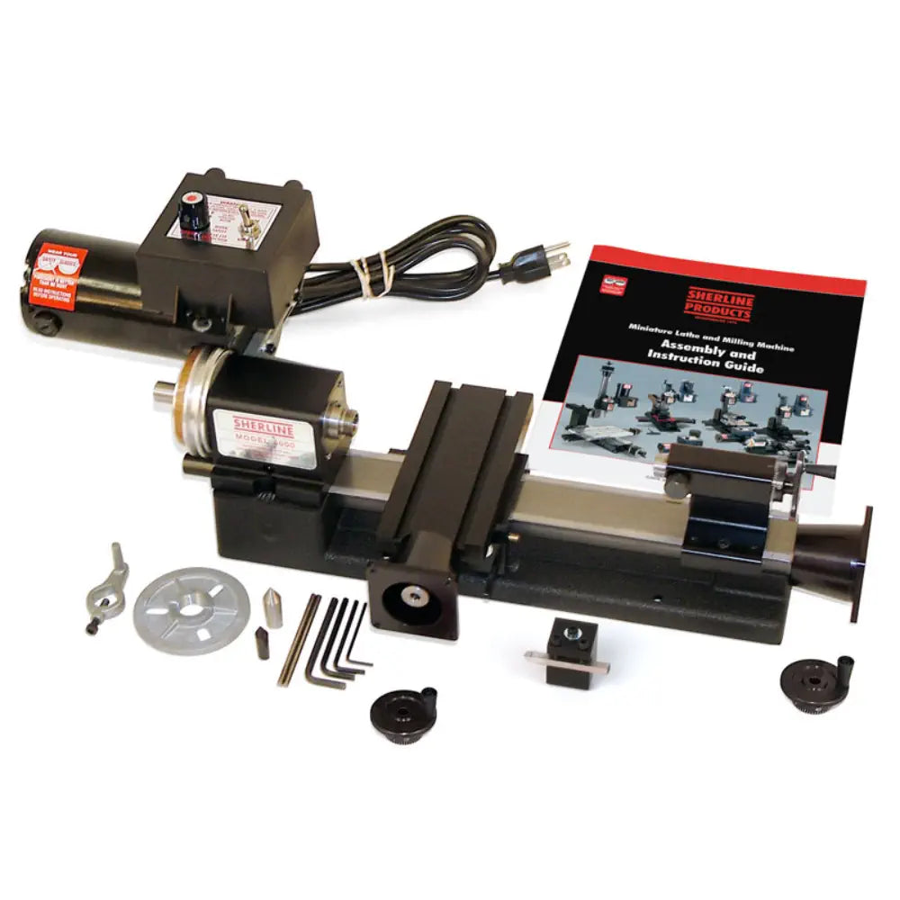 Sherline 8 Inch Tabletop Lathe Cnc Ready Metric Eu Robotshop