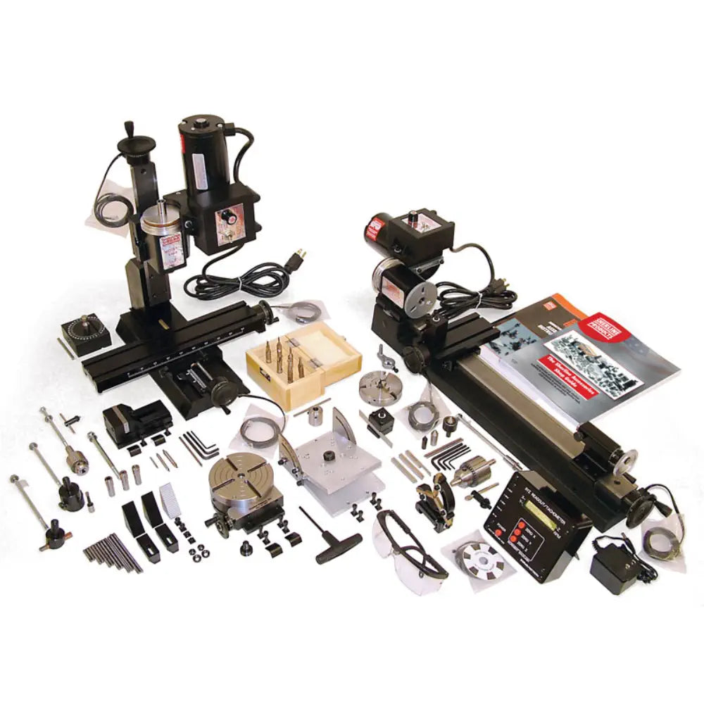 Sherline Deluxe Ultimate DRO Machine Shop (Metric) (EU) - RobotShop