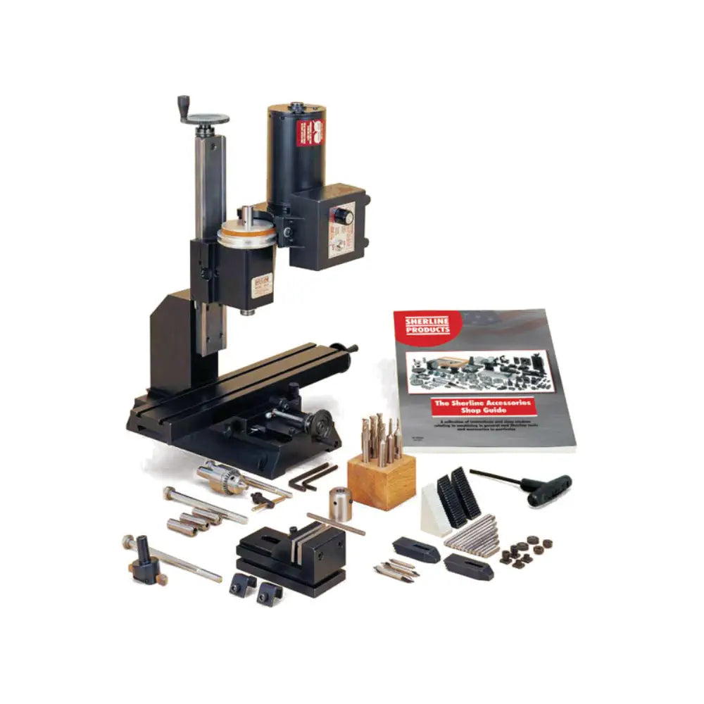 Sherline Manual 10-Inch Tabletop Mill Package A (Metric) (EU) - RobotShop