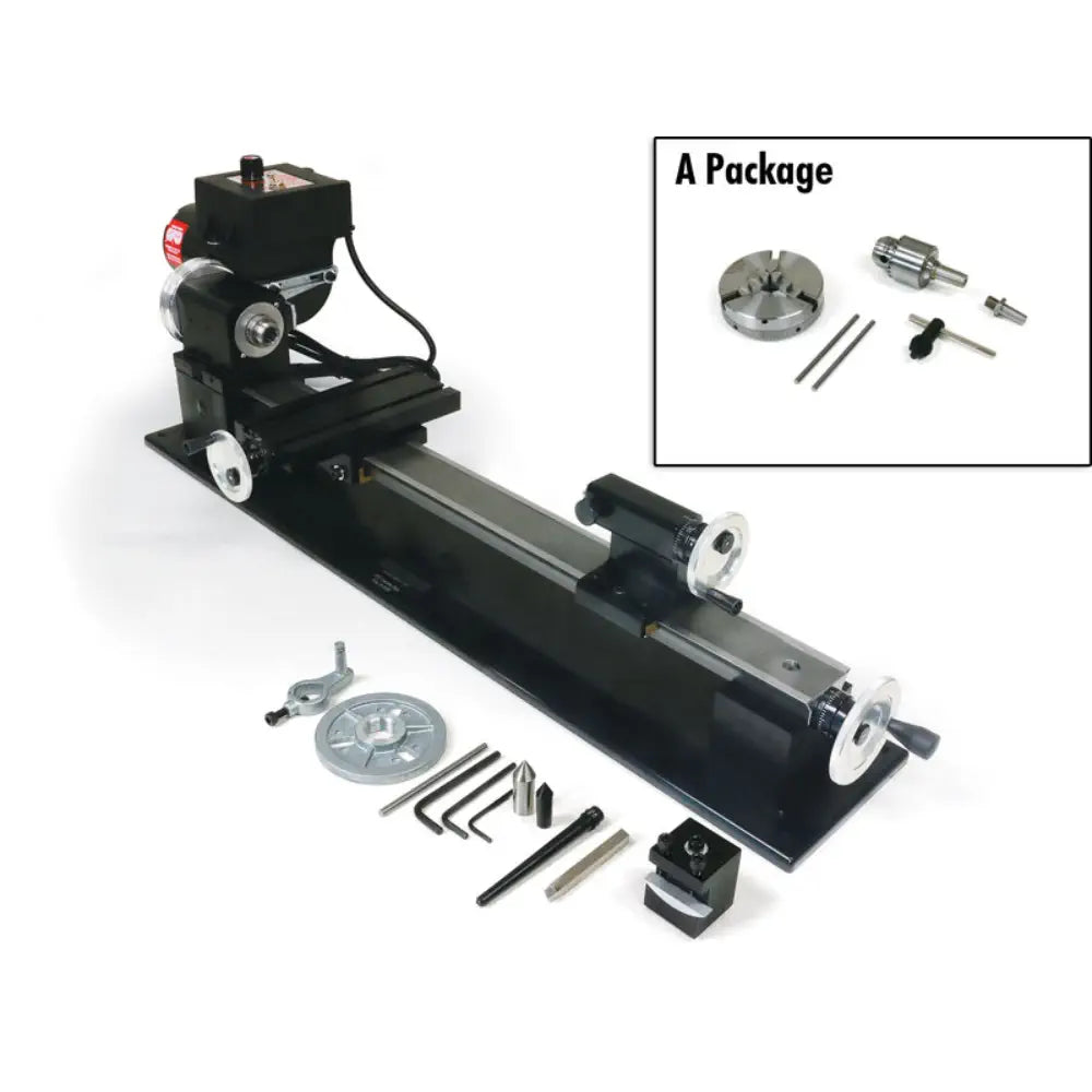 Sherline Manual 17-Inch Benchtop Lathe Package A (Inch) (EU) - RobotShop