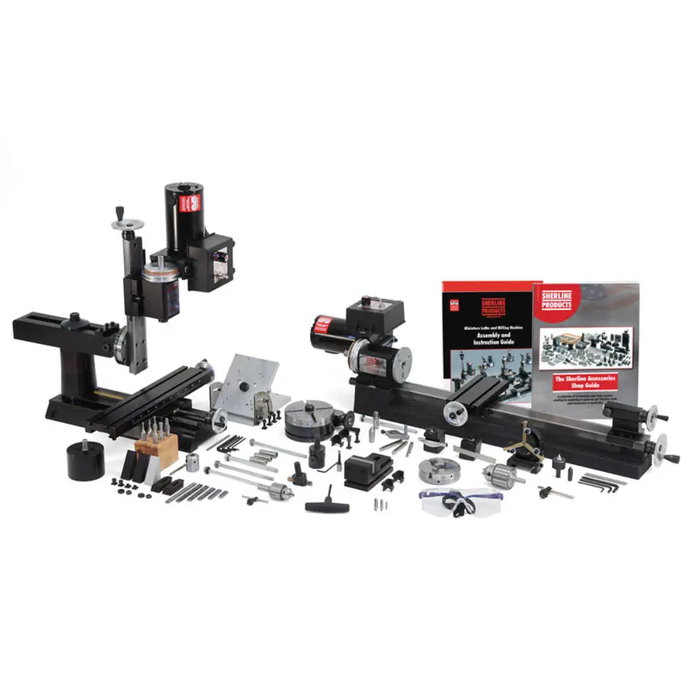 Sherline Manual 8-Direction Ultimate Machine Shop (Inch) (EU) - RobotShop