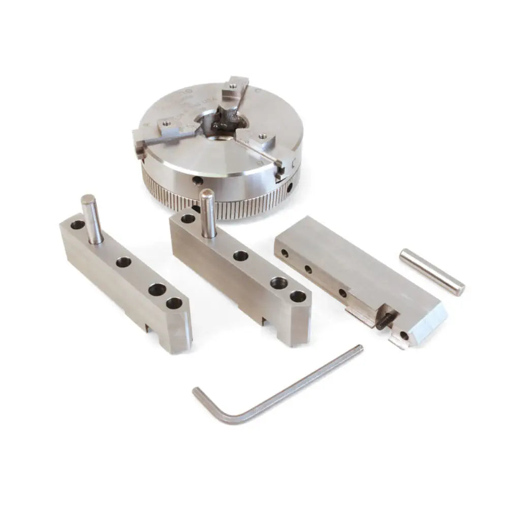 Sherline Master Jaws & Top Jaws 3/16" für Laser Pin Jaw Chuck mit Pins - RobotShop