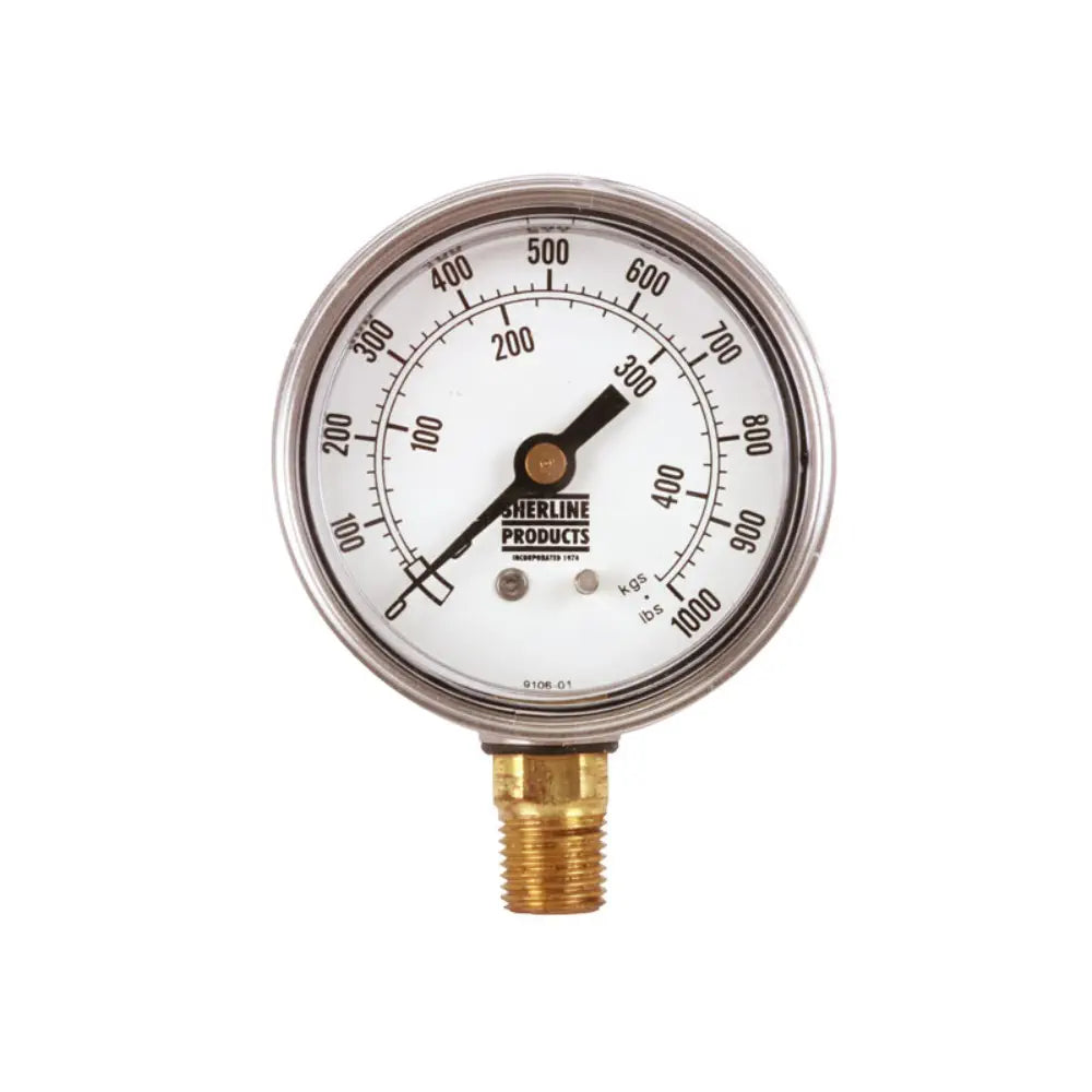 Sherline Trailer Scale Replacement Gauge (0-1000lbs) - RobotShop