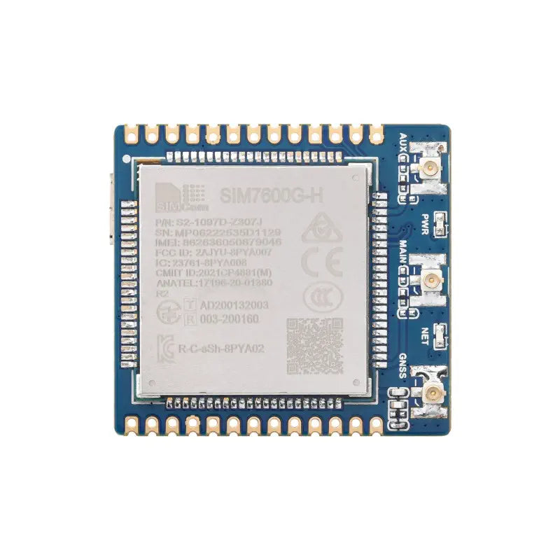 SIM7600G-H 4G Communication Module, 4G/3G/2G, GNSS Positioning w/ FPC ...