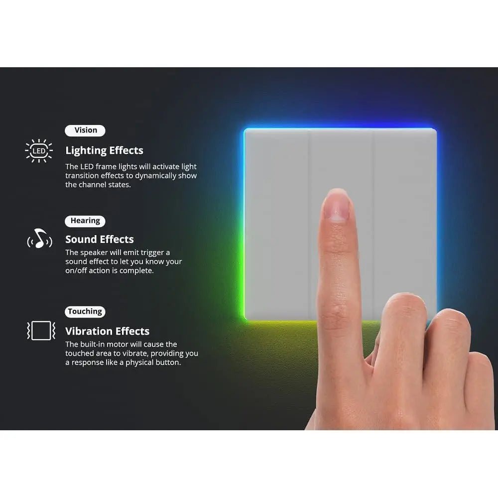 SONOFF TX Ultimate Smart Touch Wall Switch T5-1C-120 (US) - RobotShop