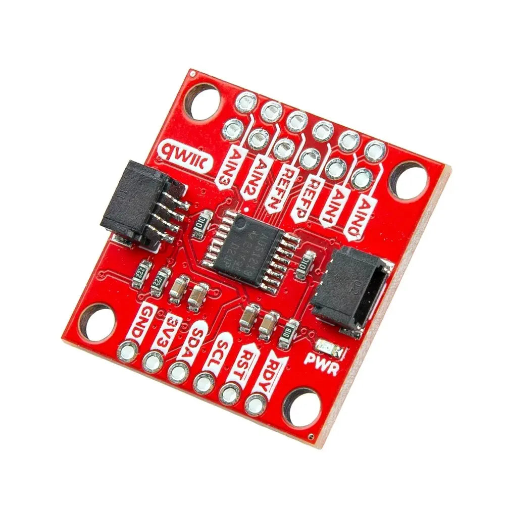 SparkFun Qwiic 24 Bit ADC - 4 Channel (ADS1219) - RobotShop