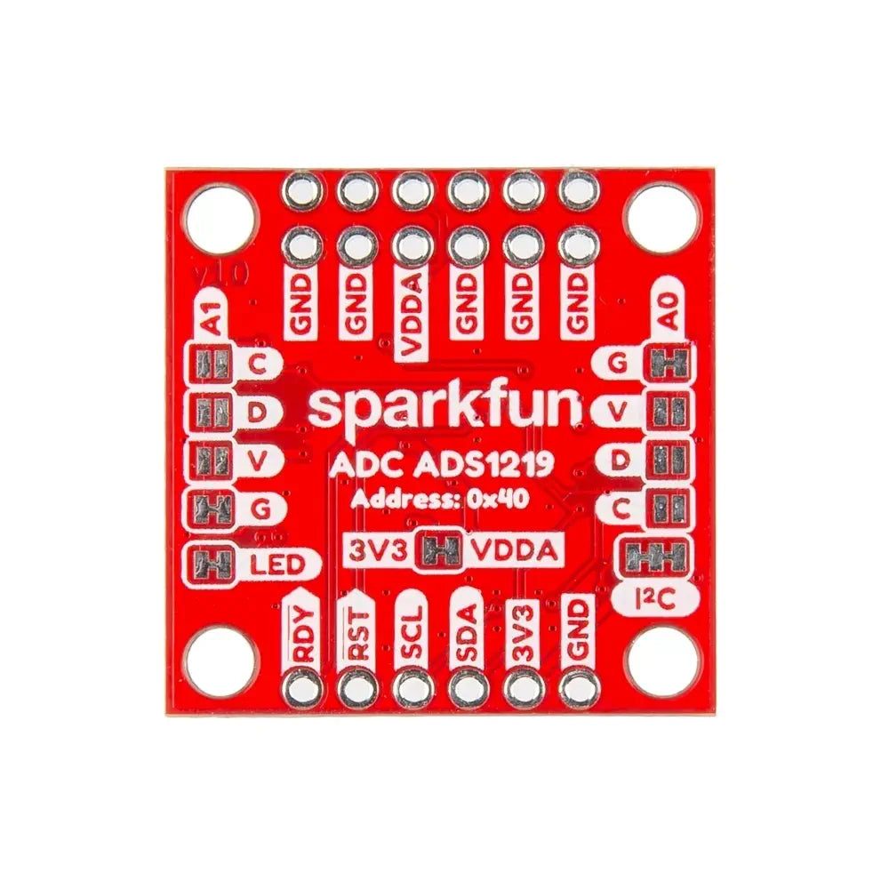 SparkFun Qwiic 24 Bit ADC - 4 Channel (ADS1219) - RobotShop