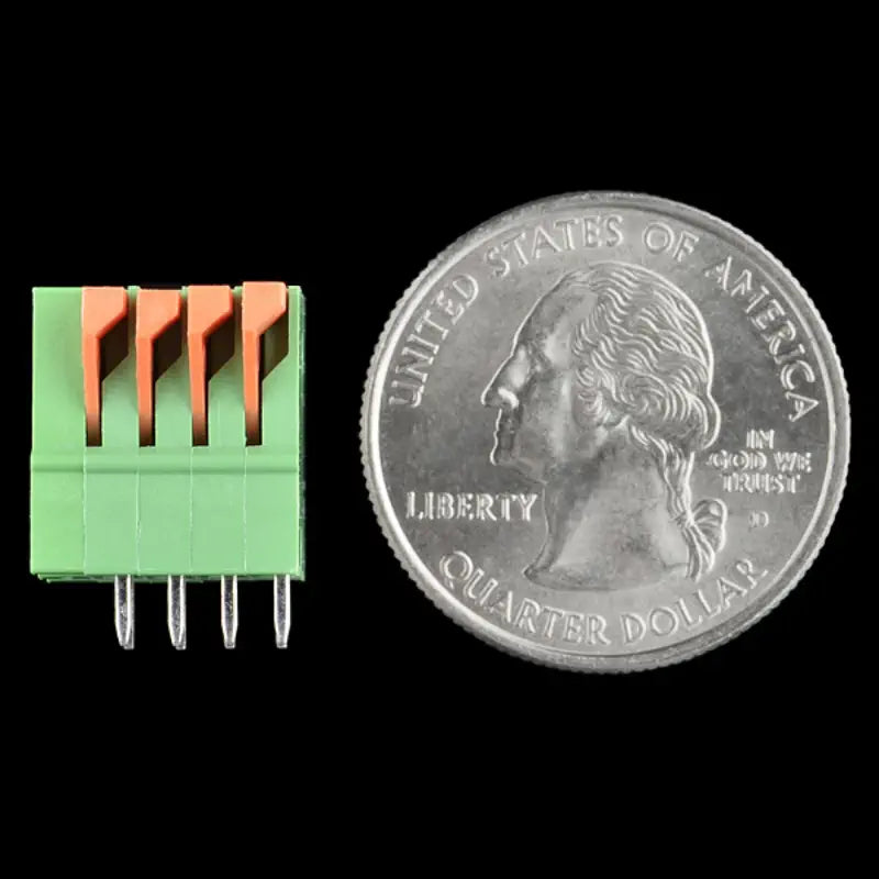 Sparkfun Spring Terminals - PCB Mount (4-Pin) - RobotShop