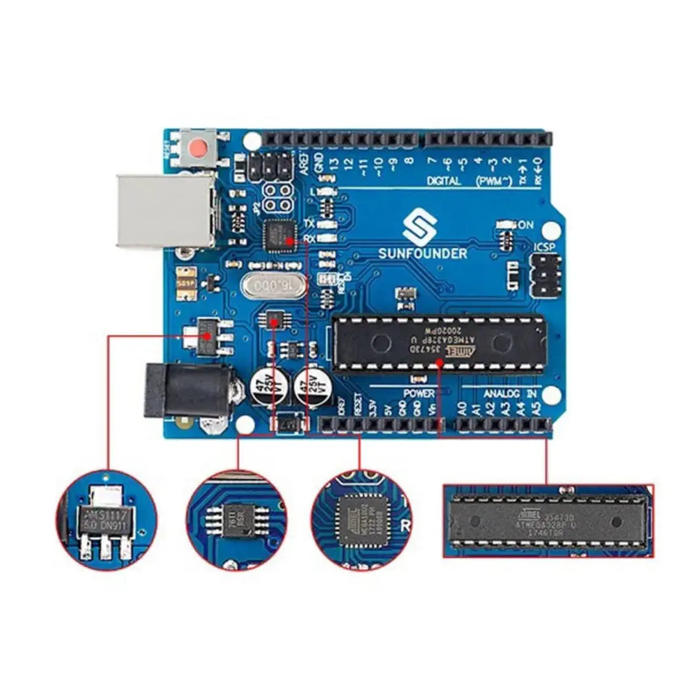 SunFounder Uno R3 Control Board - RobotShop