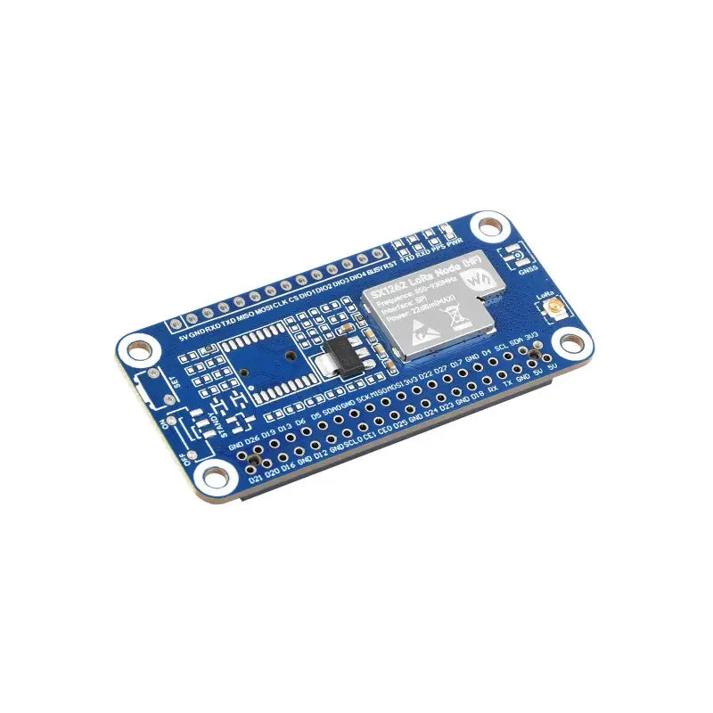 Waveshare SX1262 LoRaWAN Node Expansion Board for RPi, CB Antenna, 868 ...