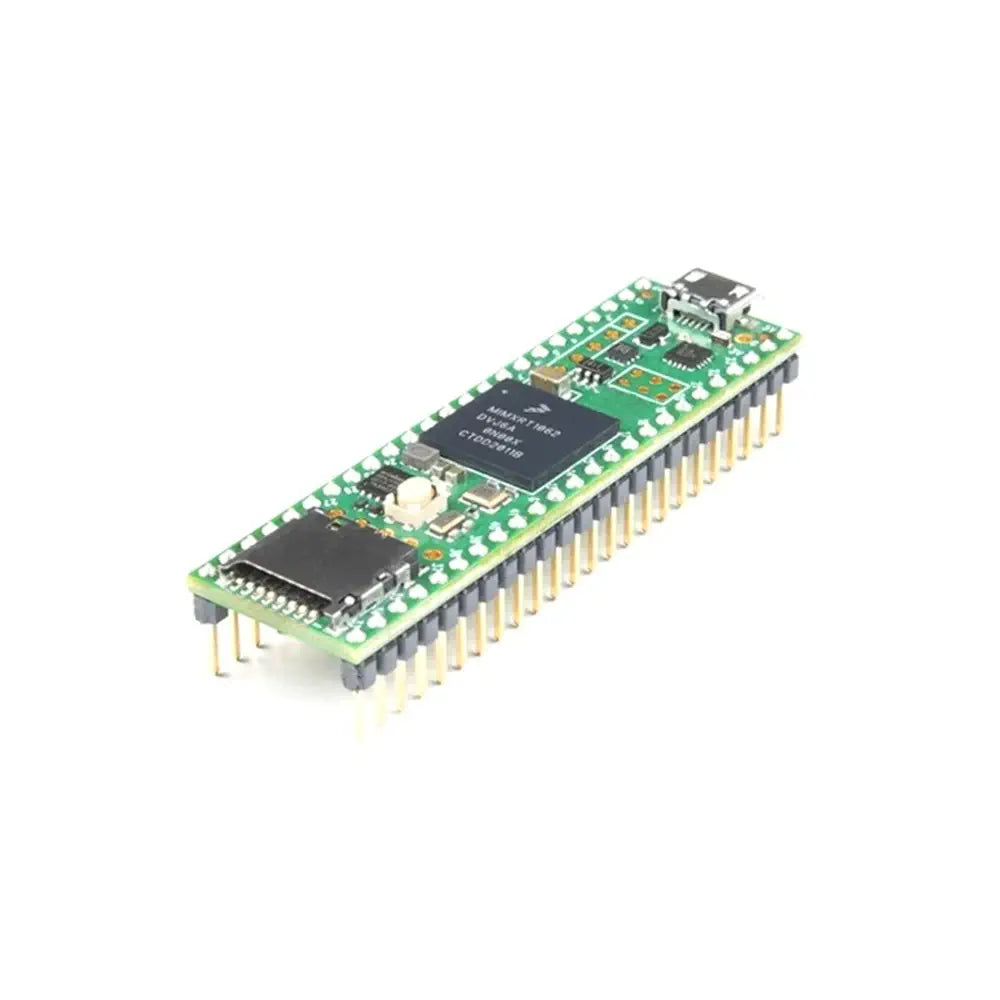 Teensy USB Board Version 4.1 w/o Ethernet w/ Pins Soldered - RobotShop