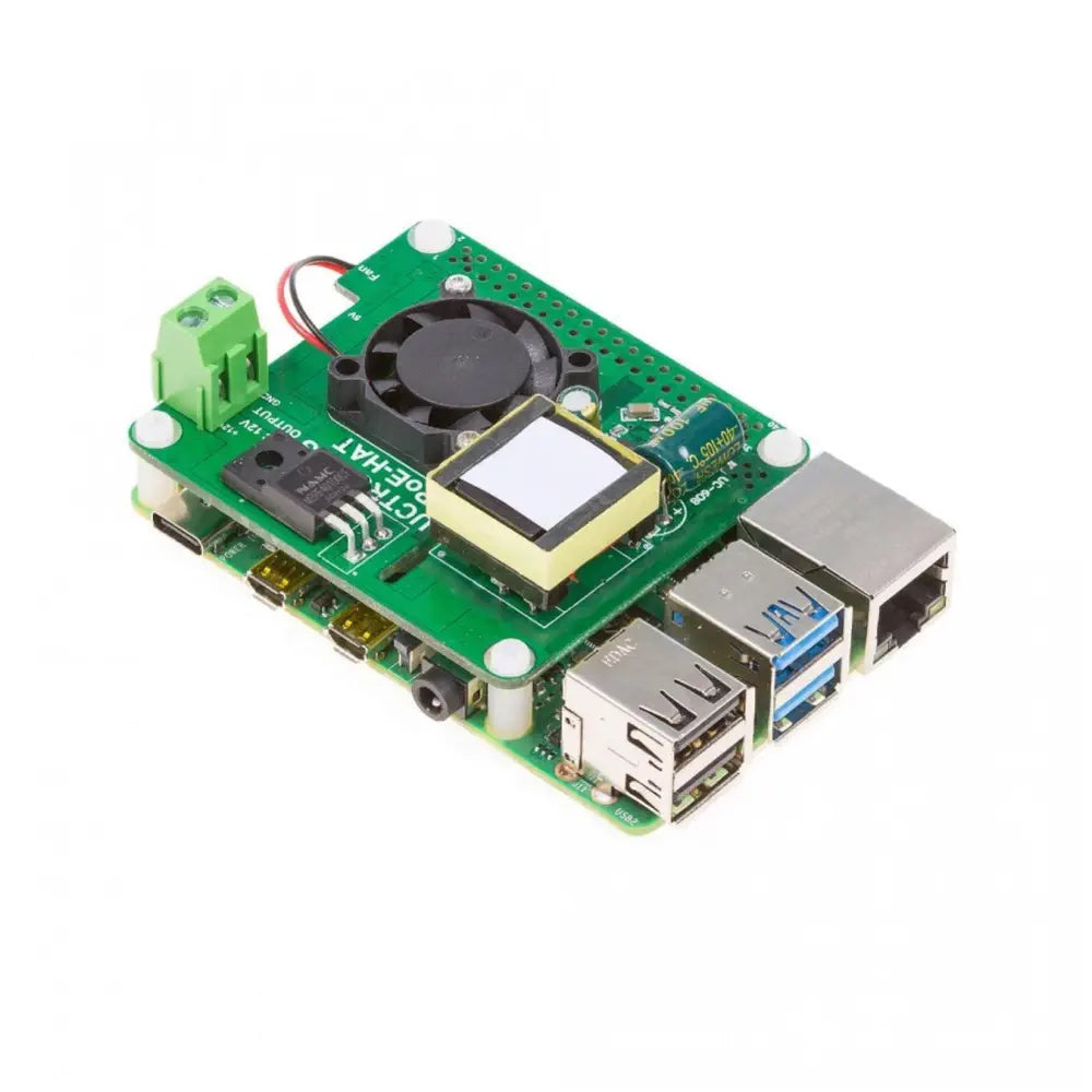 UCTRONICS PoE HAT 5V 3A for Raspberry Pi 4B - RobotShop