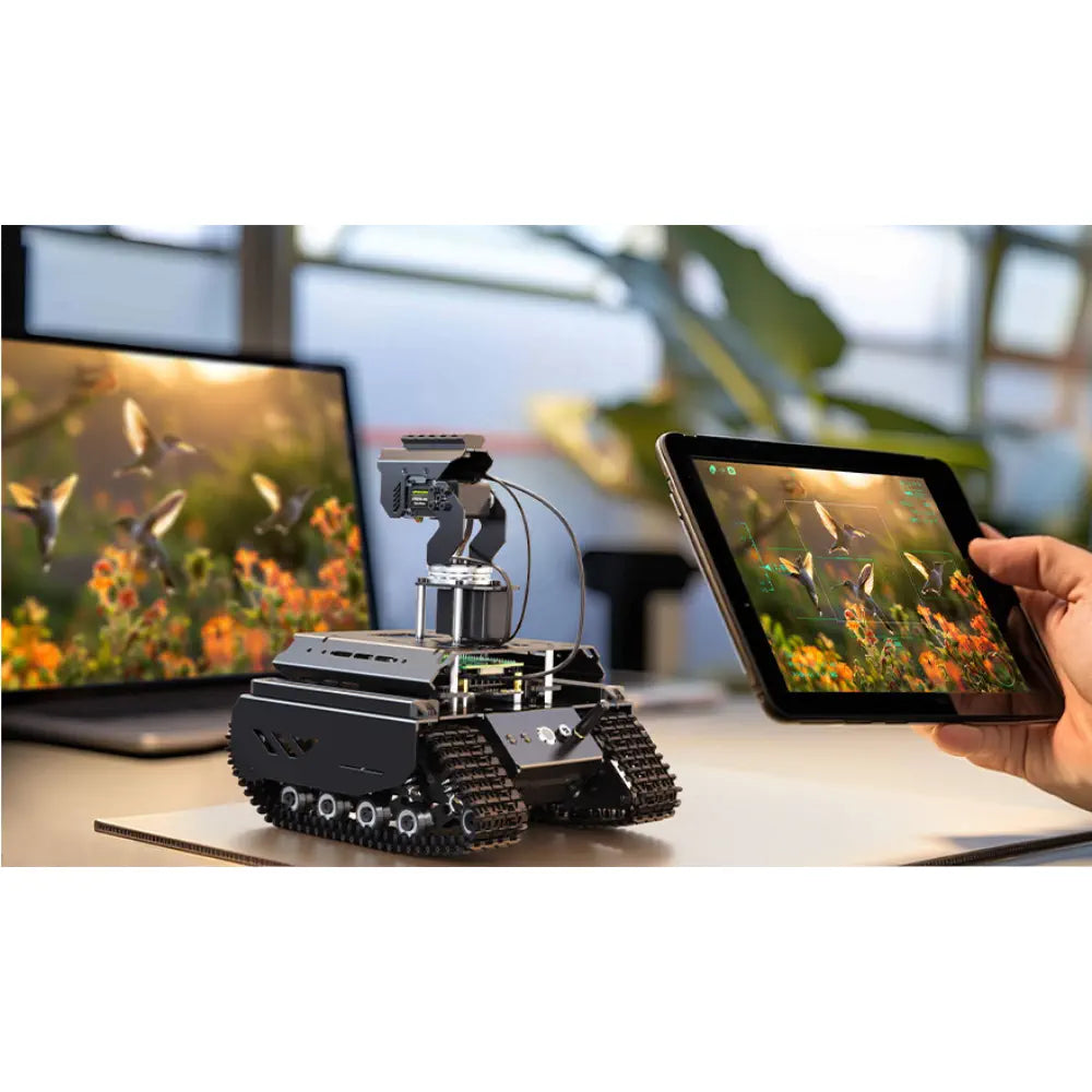 UGV Beast Open-Source Off-Road Tracked AI Robot, Dual Controllers, all ...