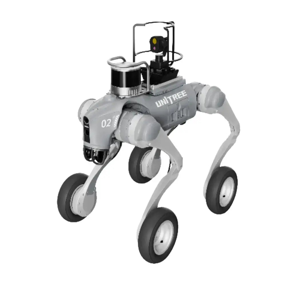 Unitree Go2-W Inspection Wheeled Robotic Dog (EU) - RobotShop