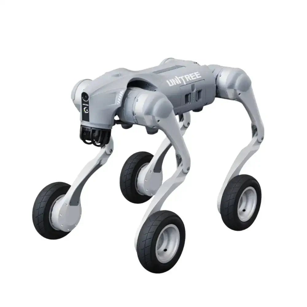 Unitree Go2-W Wheeled Robotic Dog (EU) - RobotShop