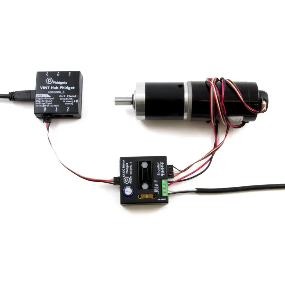 VINT 4A DC Motor Driver Phidget - RobotShop