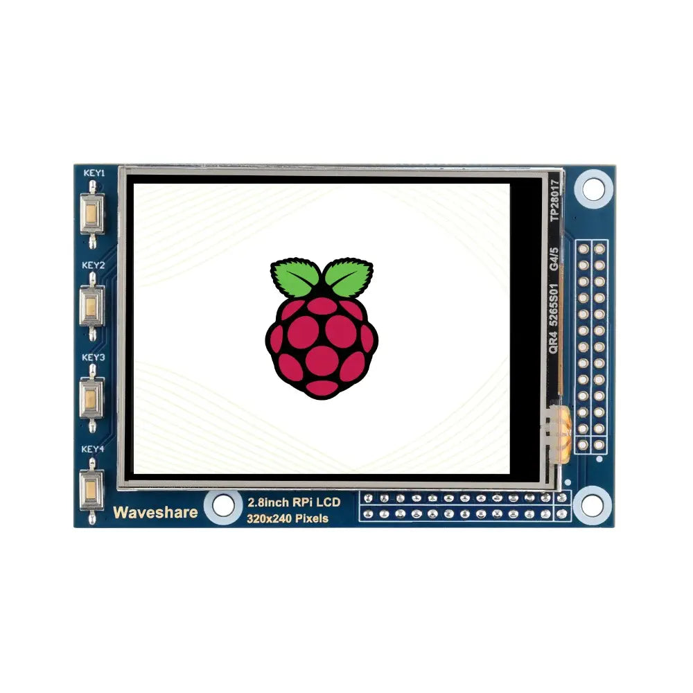 Waveshare 2,8 " RPi LCD (A), 320×240, Resistiver Touchscreen für ...