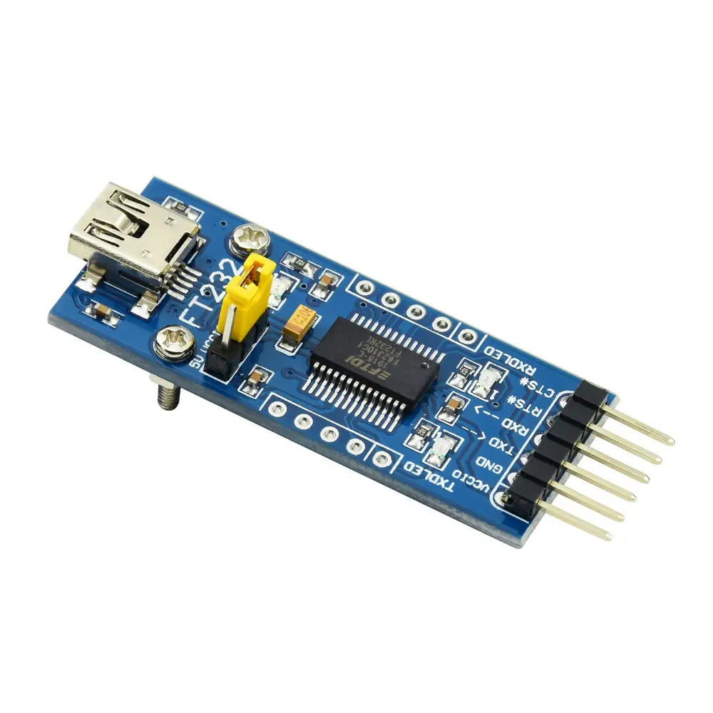 Waveshare FT232 USB UART Board, USB to TTL Communication Module - RobotShop