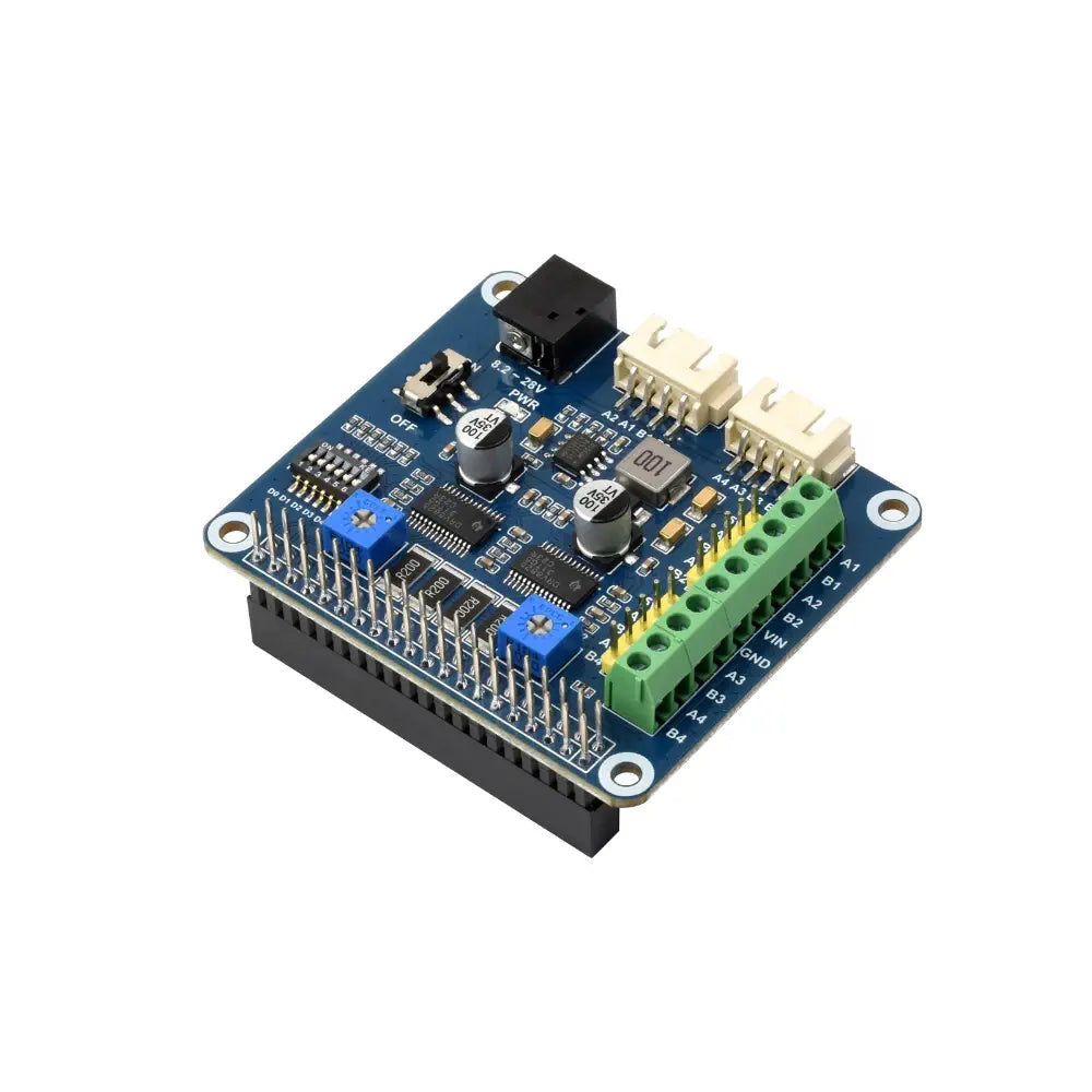 Waveshare Stepper Motor Hat For Raspberry Pi Drives 2 Stepper Motors